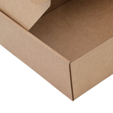 Brown Standard-Size Shipping Box | 240x210x80 mm | Superbox