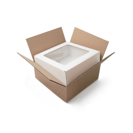 Square Mailing Box | 210x210x85 mm | Superbox
