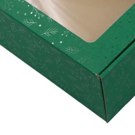 Green Packaging Box "Green Berries" | 305x215x85 mm | Superbox